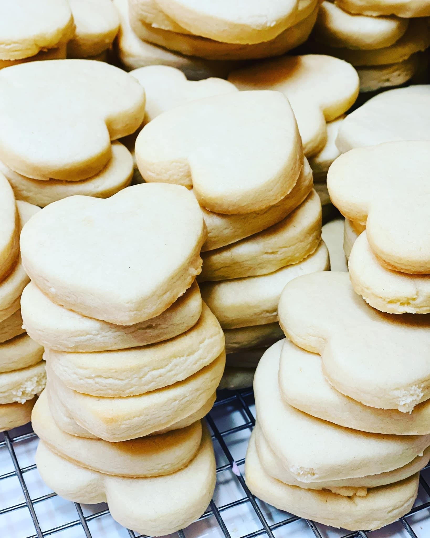 Dozen Heart Cookies | Issued by County of Orange "Made in a Home ...